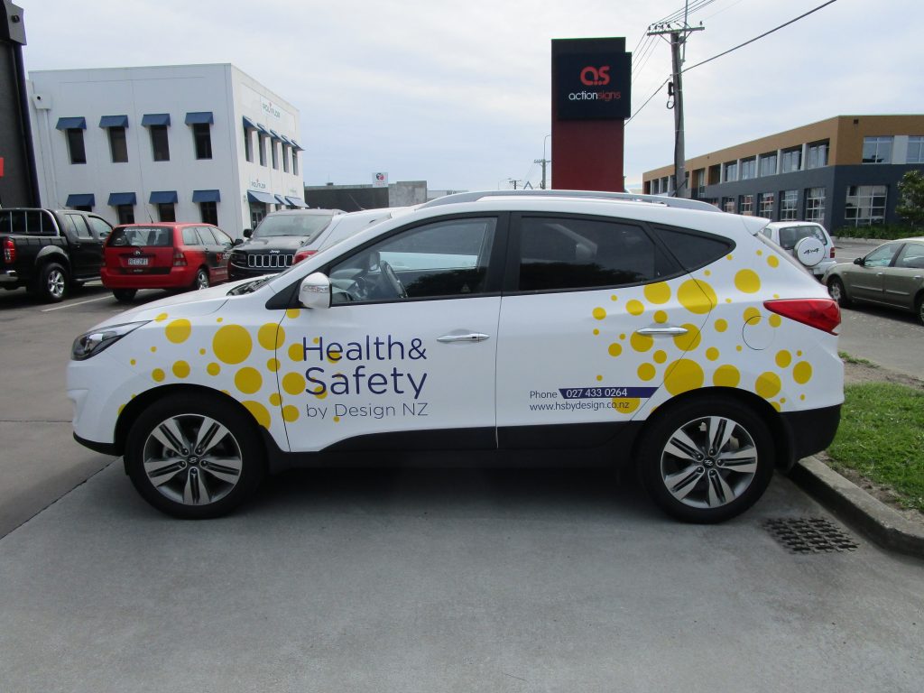 Computer cut graphics - Action Signs