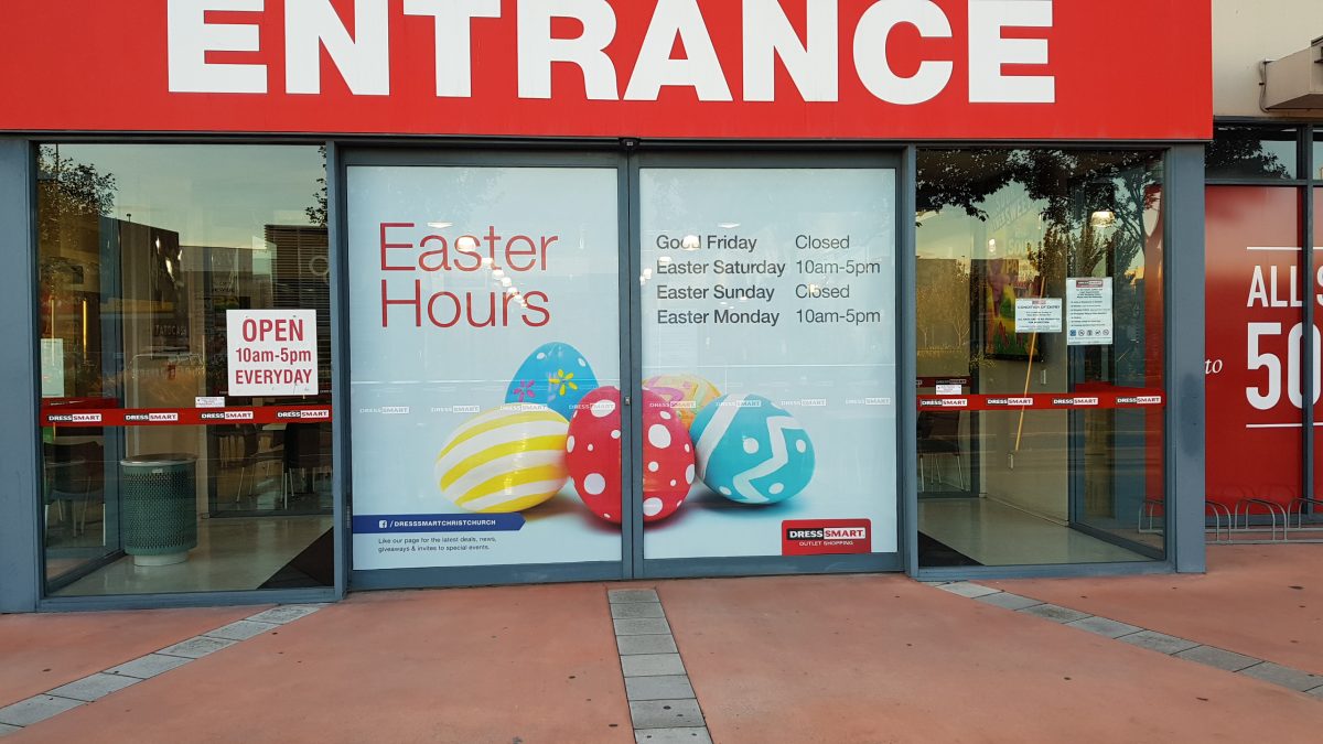 Promotional Window - Action Signs